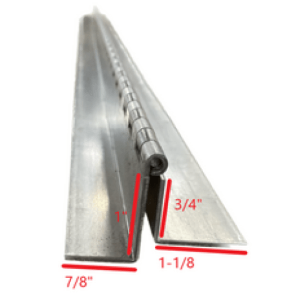 Double Offset Hinge 1" x 3/4" x 36" - Vintage Technologies